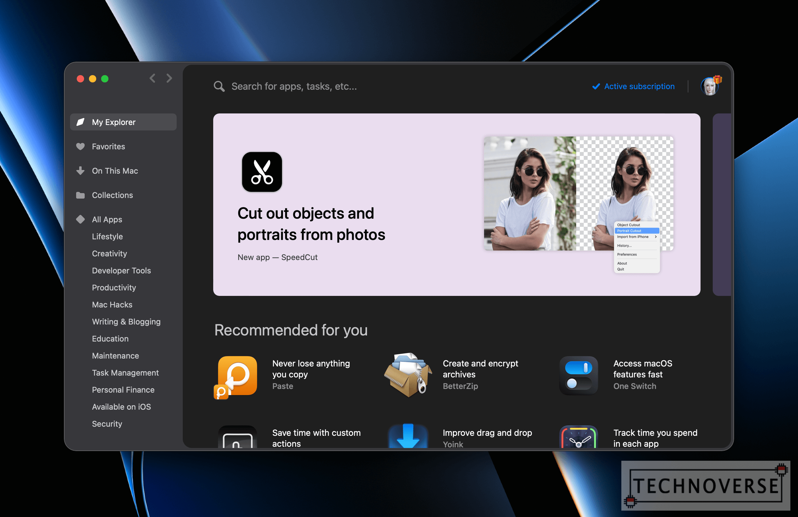 Review Setapp - Technoverse